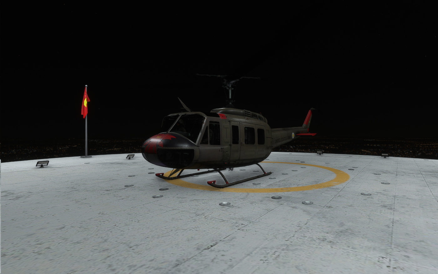 116th AHC Stingers platoon/TAOG UH-1H のために Microsoft Flight Simulator ...