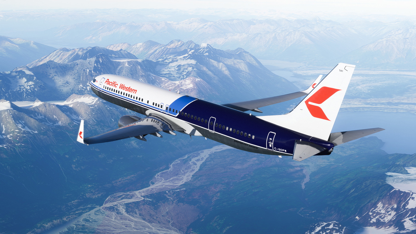 PMDG 737-900ER Pacific Western for Microsoft Flight Simulator | MSFS
