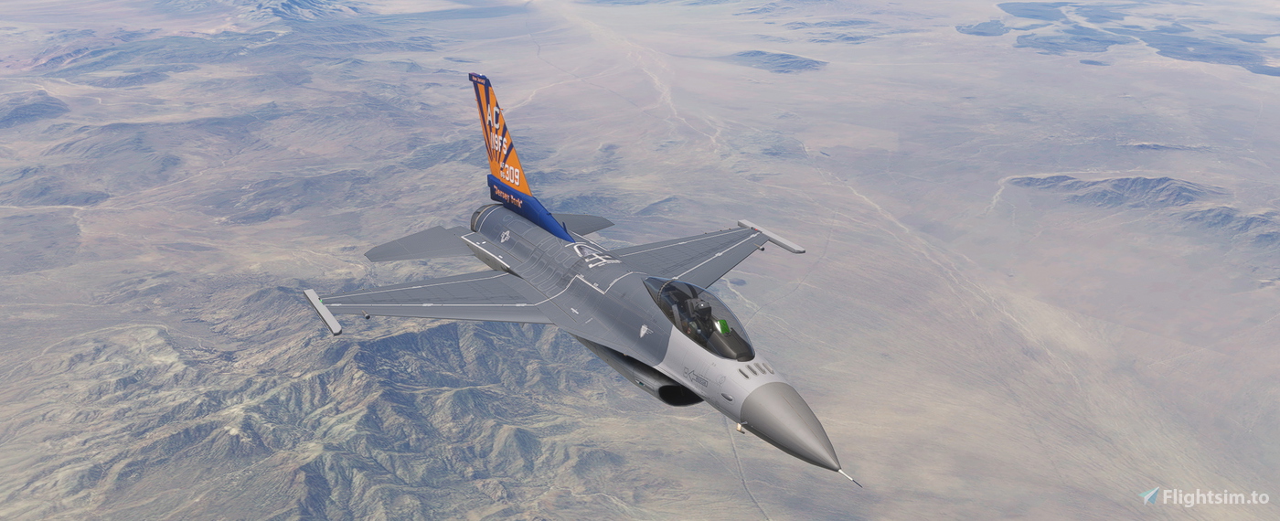 119th FS "Jersey Jerk " F-16C for Microsoft Flight Simulator | MSFS