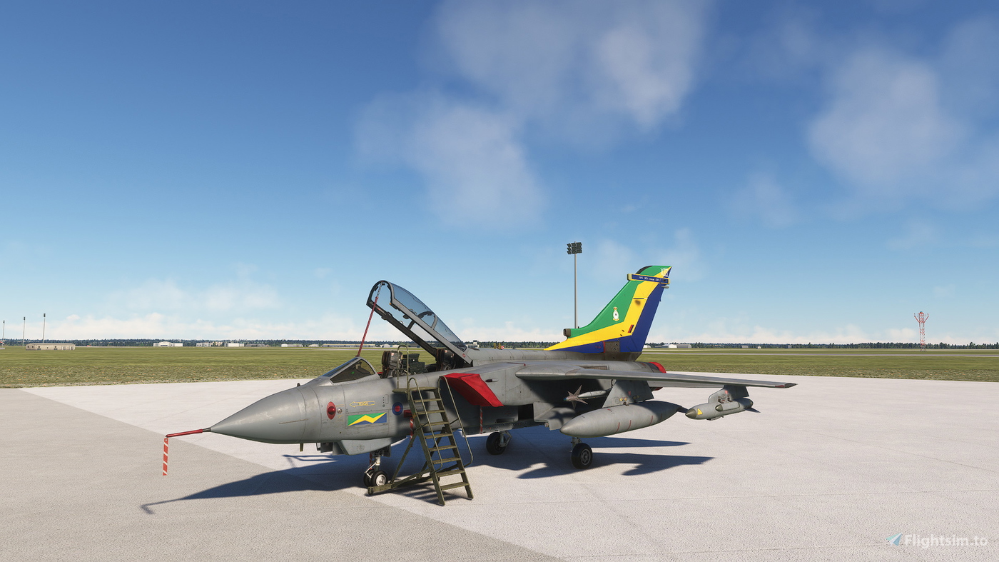 13 Squadron Tornado GR4 ZA401 90th Anniversary for Microsoft Flight ...