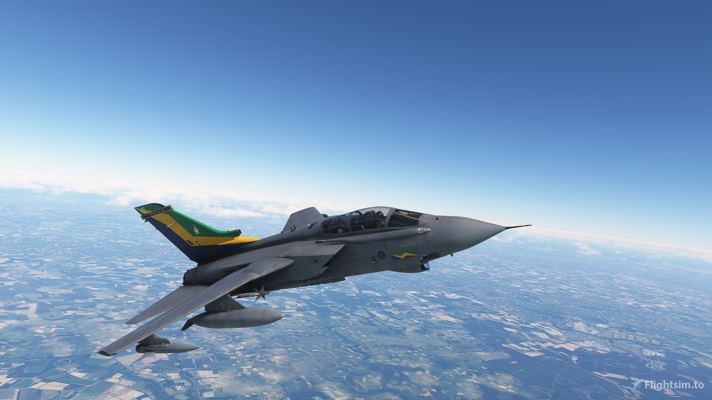 13 Squadron Tornado GR4 ZA401 90th Anniversary for Microsoft Flight ...