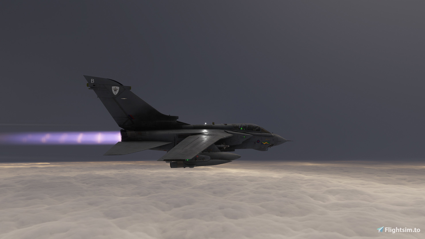 13 Squadron Tornado GR4 ZG707 for Microsoft Flight Simulator | MSFS