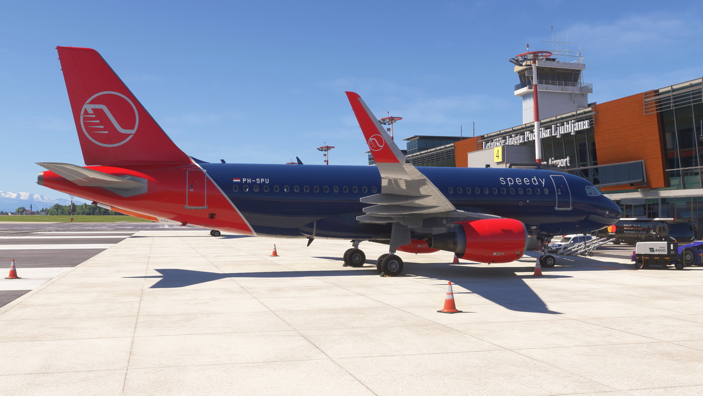 Speedy Airlines Fenix A319 CFM Sharklets (2 pack) のために Microsoft Flight ...