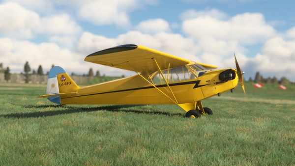 Piper J-3 Cub G-POOH for Microsoft Flight Simulator | MSFS