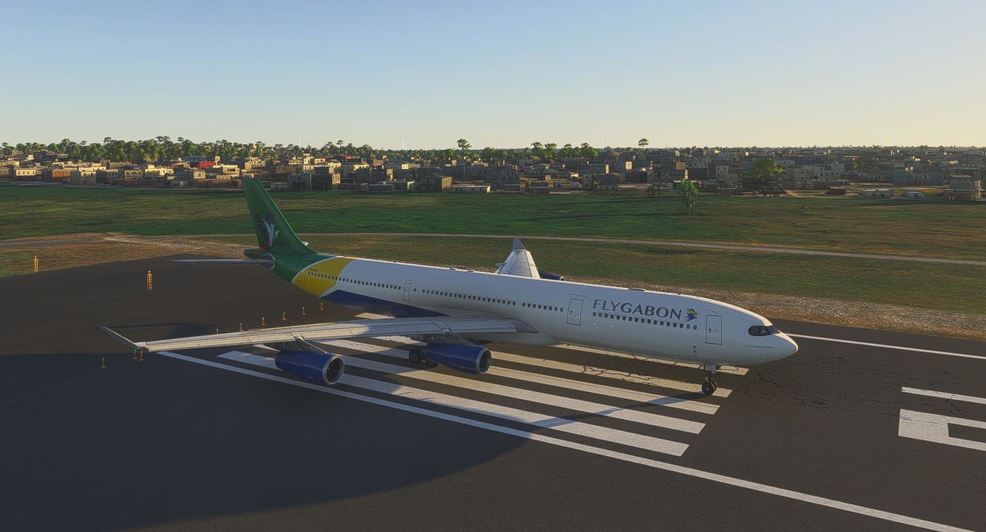 Inibuilds-Aircraft-A340-300-Flygabon for Microsoft Flight Simulator | MSFS