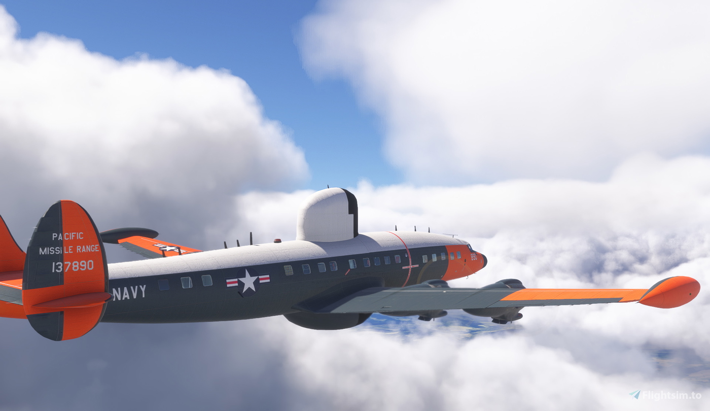 Lockheed WV-2 (EC-121K) US Navy 137890 PMTS Point Mugu | 1970 for ...