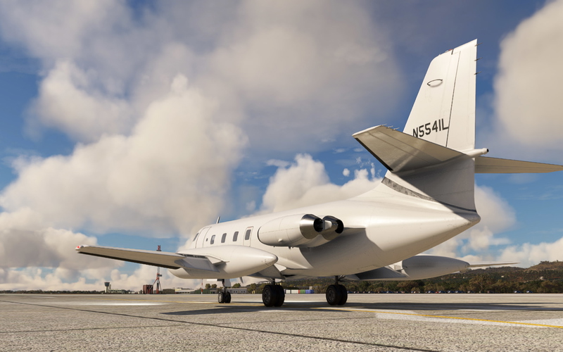 Lockheed L-1329 Jetstar N5541L pour Microsoft Flight Simulator | MSFS