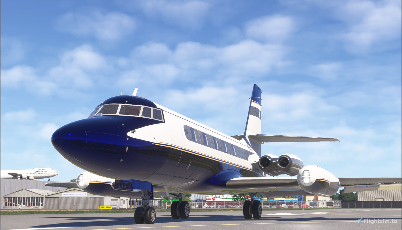 Lockheed L-1329 Jetstar Seagull N313JS for Microsoft Flight Simulator ...