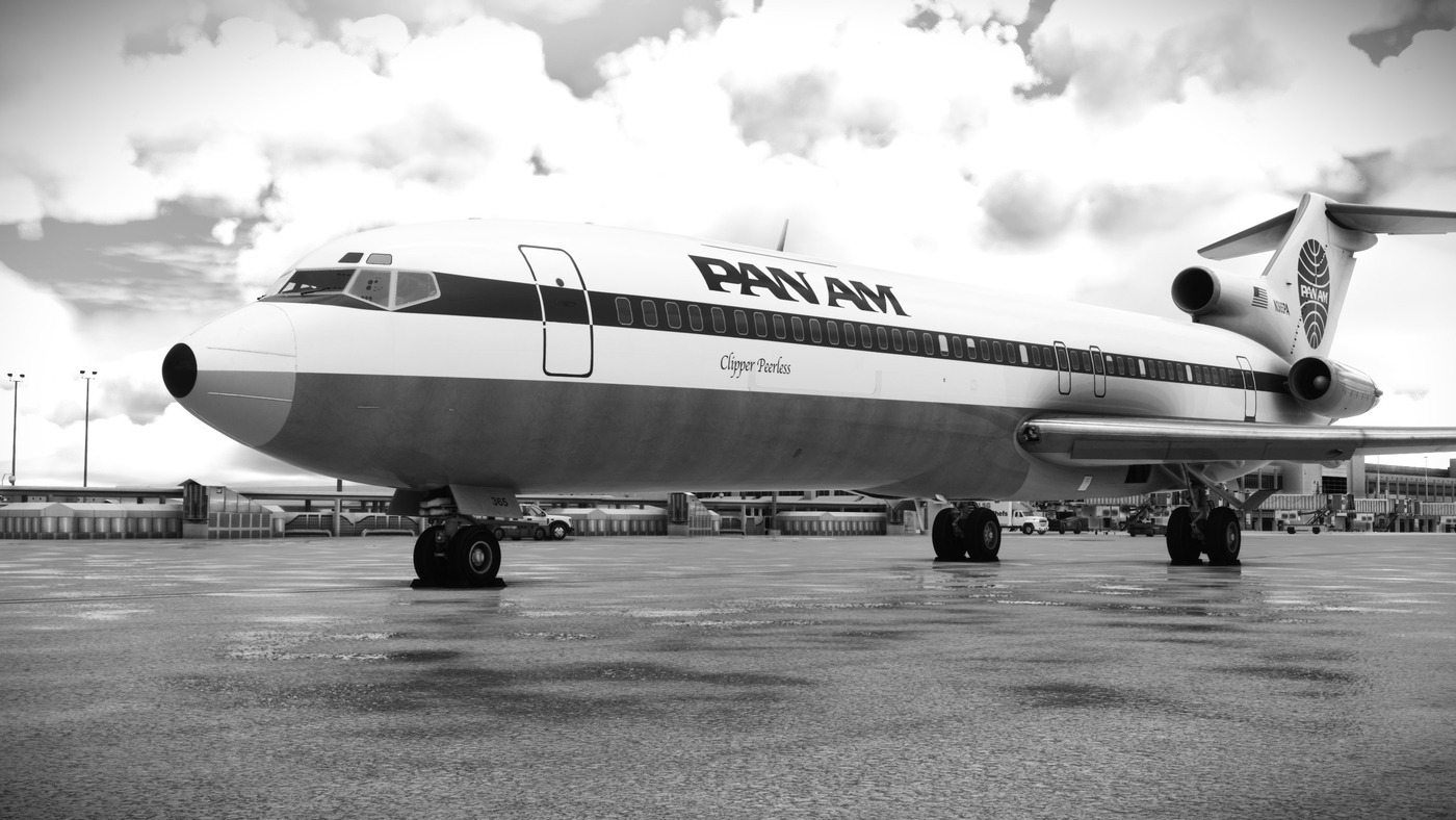 Pan Am (N365PA) 1980s | FlightSim Studio B727-200F Freighter for ...