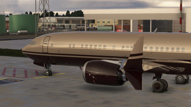 N702F BBJ w/Cabin | iFly 737 MAX8 for Microsoft Flight Simulator | MSFS