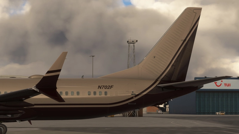 N702F BBJ w/Cabin | iFly 737 MAX8 for Microsoft Flight Simulator | MSFS