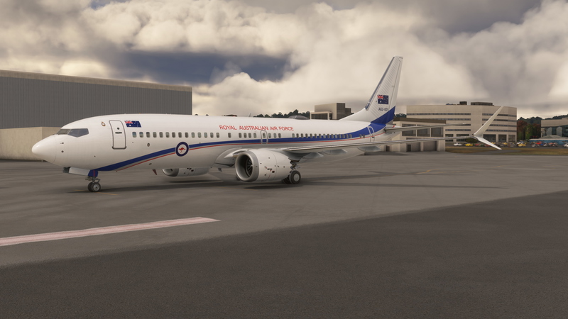 Royal Australian Air Force A62-001 VIP BBJ | iFly 737 MAX 8 for ...