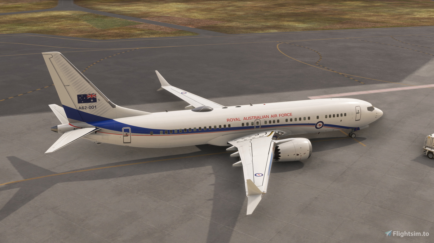 Royal Australian Air Force A62-001 VIP BBJ | iFly 737 MAX 8 对于 ...