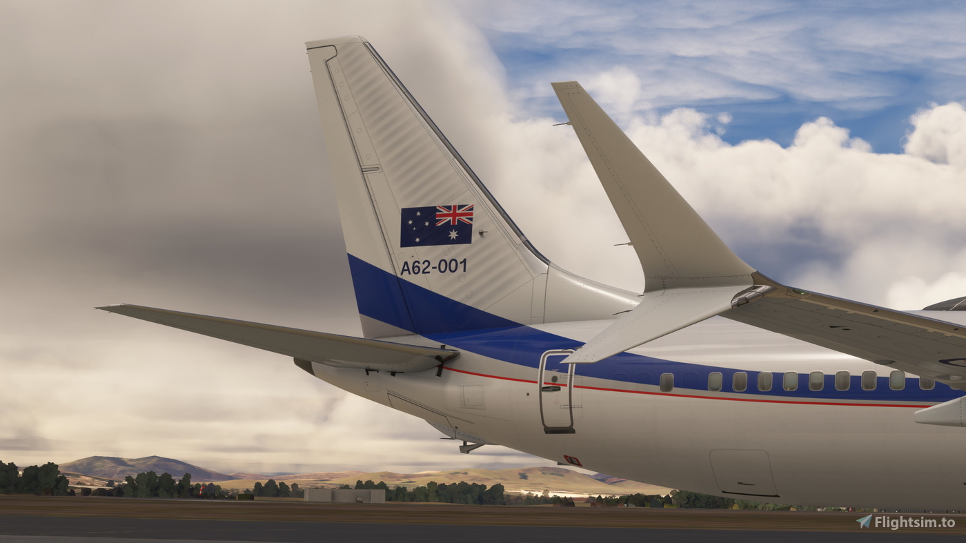 Royal Australian Air Force A62-001 VIP BBJ | iFly 737 MAX 8 pour ...