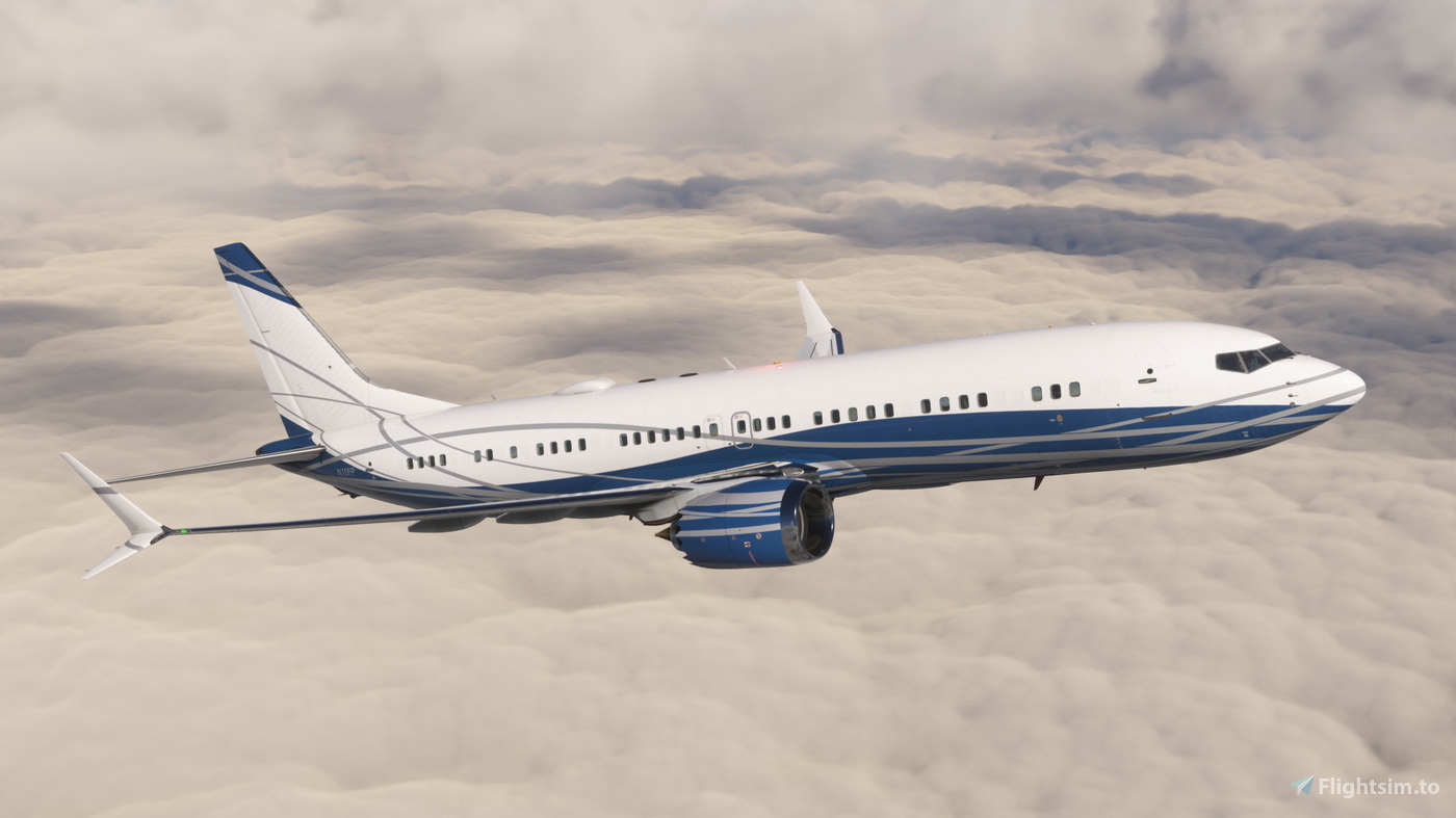 N10FP BBJ (Fictional - inspired by NG BBJ N9PF) | iFly 737 MAX 8 für ...