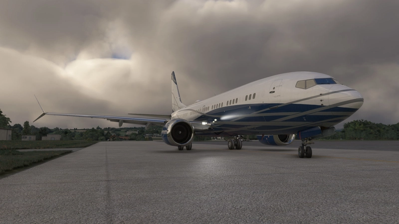 N10FP BBJ (Fictional - inspired by NG BBJ N9PF) | iFly 737 MAX 8 for ...