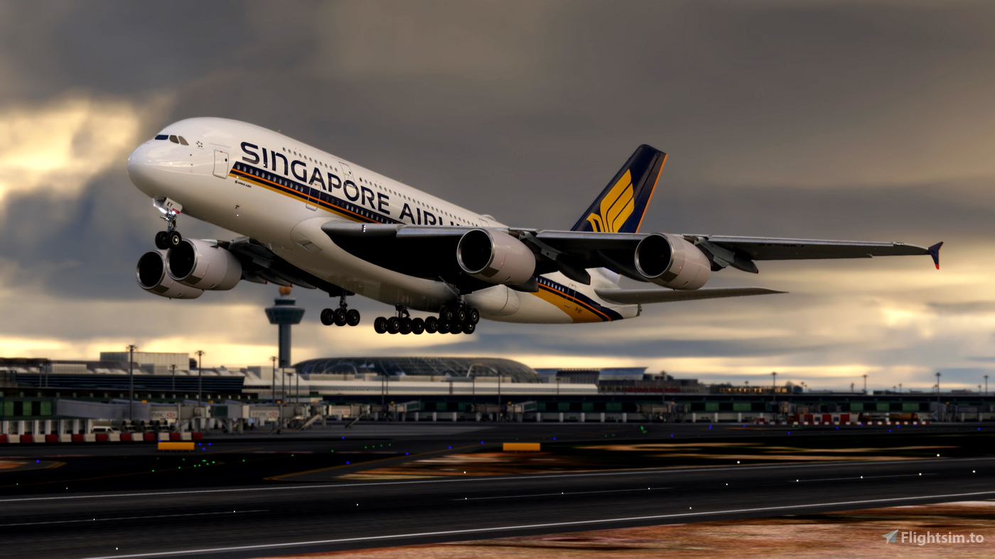 Threads - Singapore Airlines 9V-SKY [4K] | FlyByWire A380 for Microsoft ...