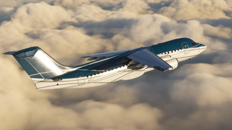 Just Flight RJ Professional Liveries for Microsoft Flight Simulator | MSFS