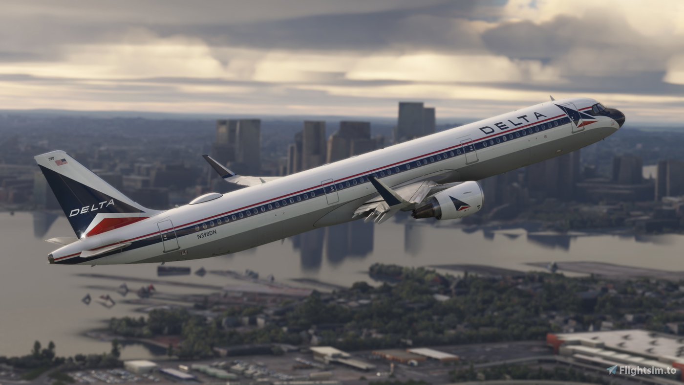 Delta "Widget" N398DN | Fenix A321 CFM SL for Microsoft Flight ...