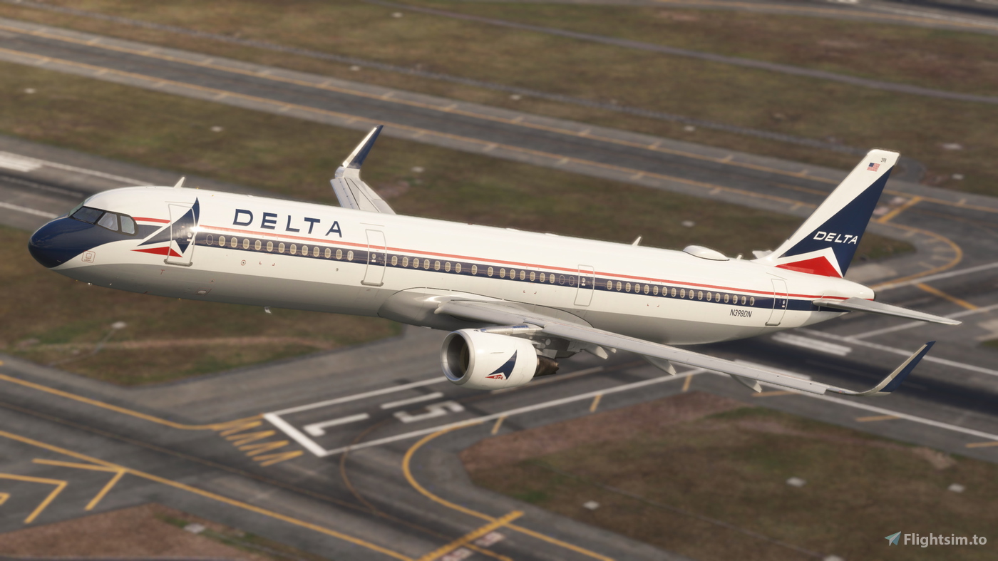 Delta "Widget" N398DN | Fenix A321 CFM SL for Microsoft Flight ...