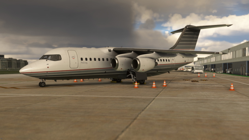 Just Flight RJ Professional Liveries for Microsoft Flight Simulator | MSFS
