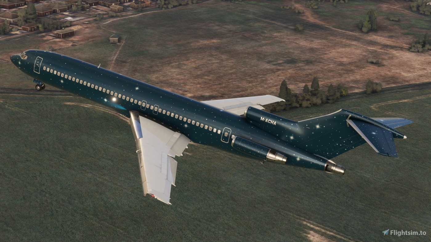 M-ACHA VIP/Private (Fictional) | FSS 727 Passenger for Microsoft Flight Simulator | MSFS