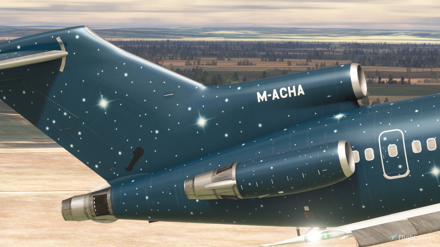 M-ACHA VIP/Private (Fictional) | FSS 727 Passenger for Microsoft Flight Simulator | MSFS