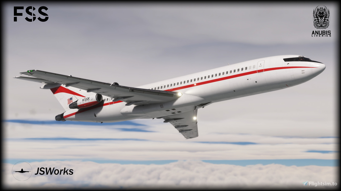 VIP Pack 1 (Fictional) w/Cabin | FSS 727 Pax para Microsoft Flight ...