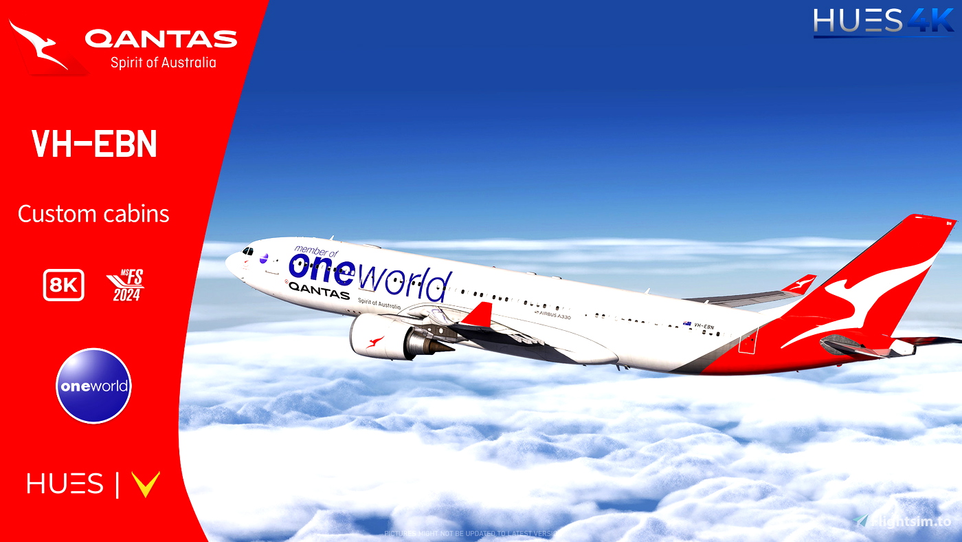 Threads - QANTAS Pack w/Cabin | A330-200 inibuilds/microsoft [8K] for ...