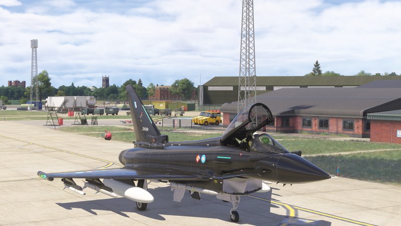 CJ Eurofighter Typhoon Liveries for Microsoft Flight Simulator | MSFS