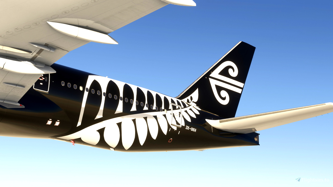 [20/24] Air New Zealand ZK-OKH w/ Cabin | PMDG 777-200ER for Microsoft ...
