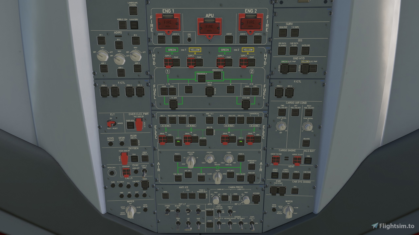 iniBuilds A350 Custom Camera Views for Microsoft Flight Simulator | MSFS
