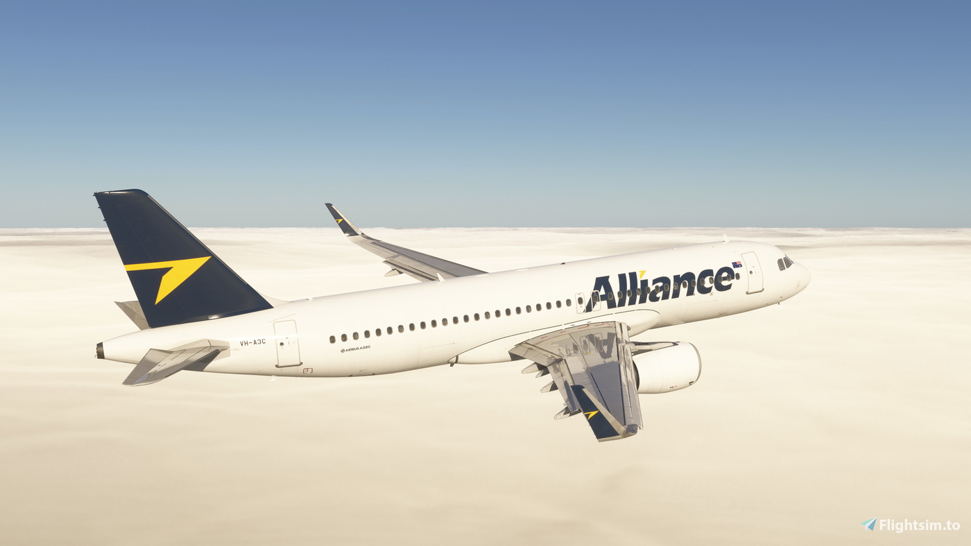[20/24] Alliance Airlines (Fictional) | Fenix A320 for Microsoft Flight ...