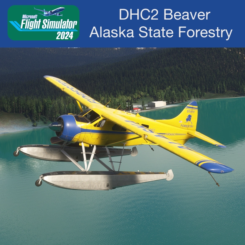 Havilland DHC-2 Beaver Liveries for Microsoft Flight Simulator | MSFS