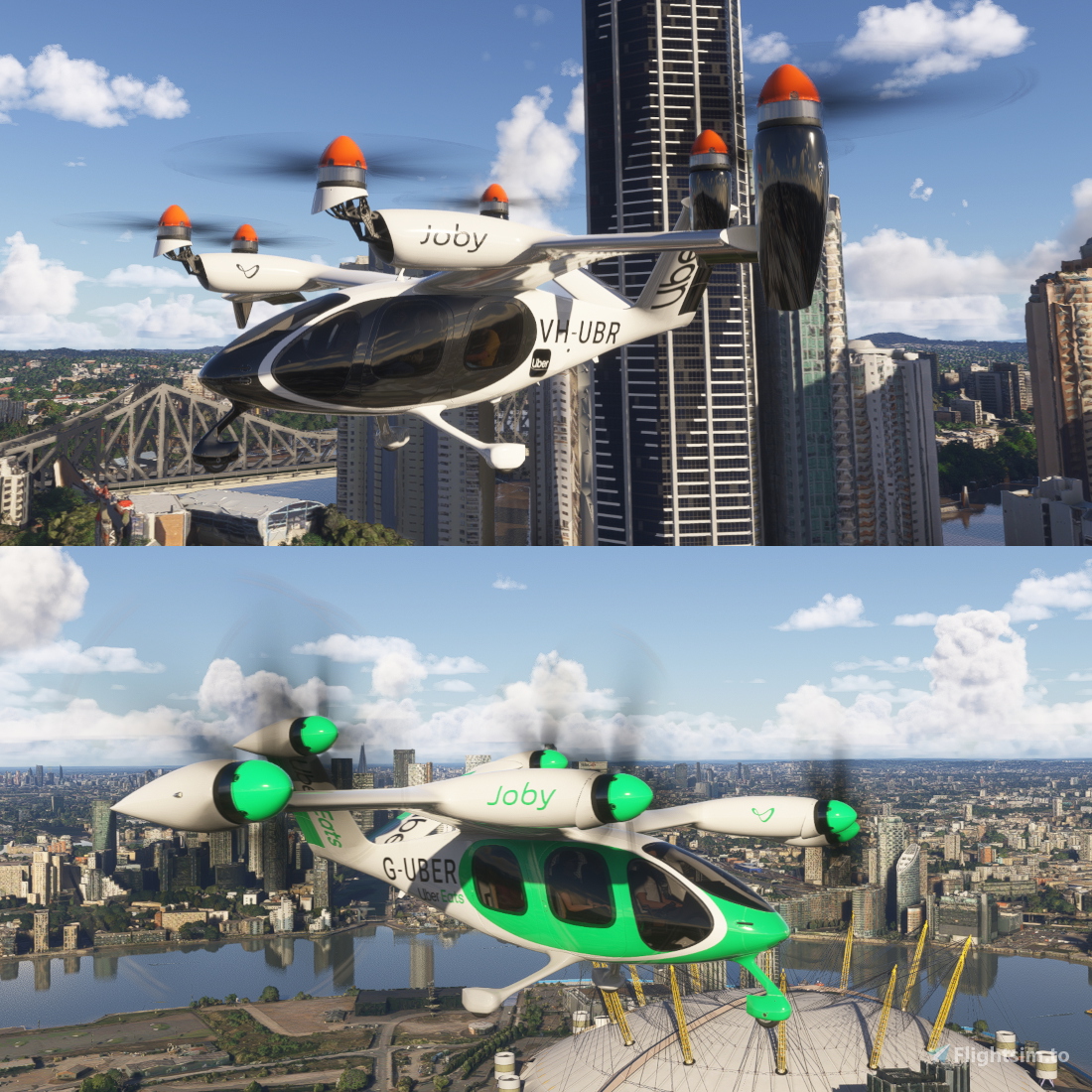 2024 Joby S4 Uber for Microsoft Flight Simulator | MSFS