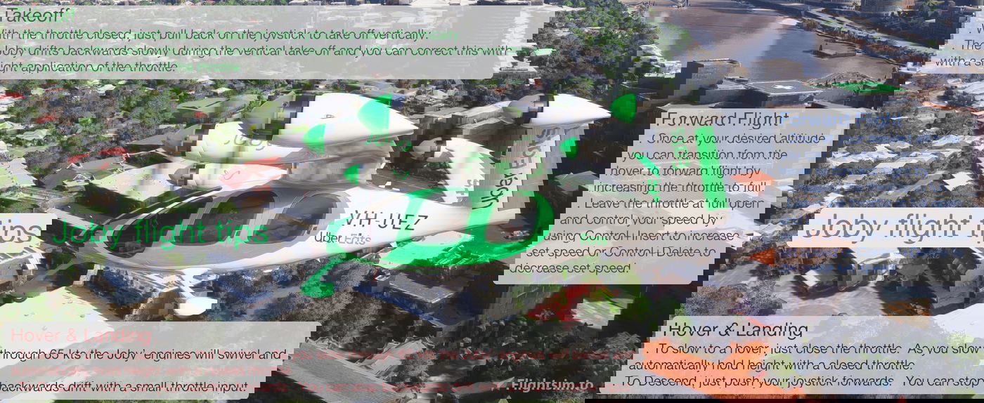 2024 Joby S4 Uber for Microsoft Flight Simulator | MSFS