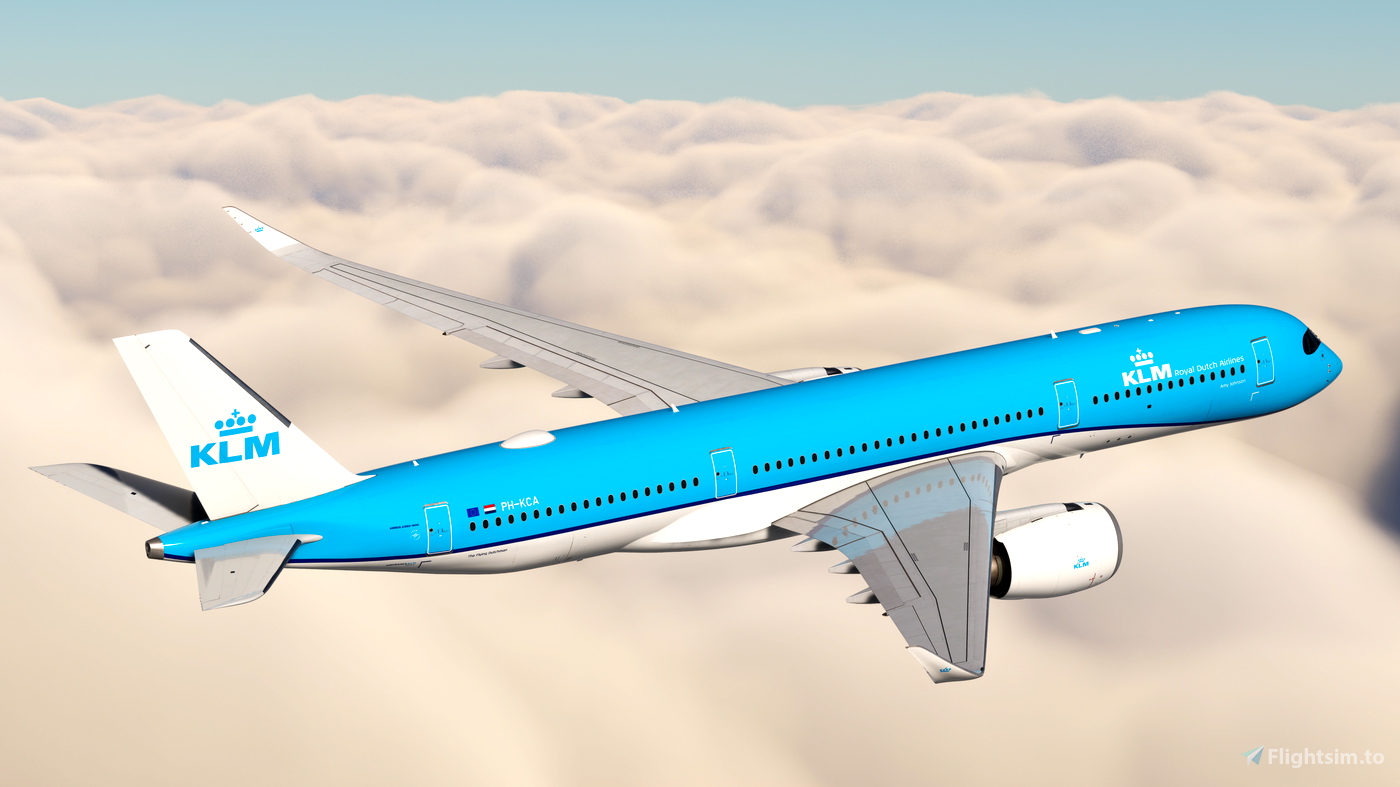 iniBuilds A350-900 KLM | PH-KCA | Fictional for Microsoft Flight ...