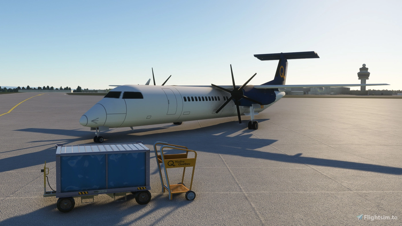 Bagotville Ramp Avjet modeling Created by hand for Microsoft Flight ...