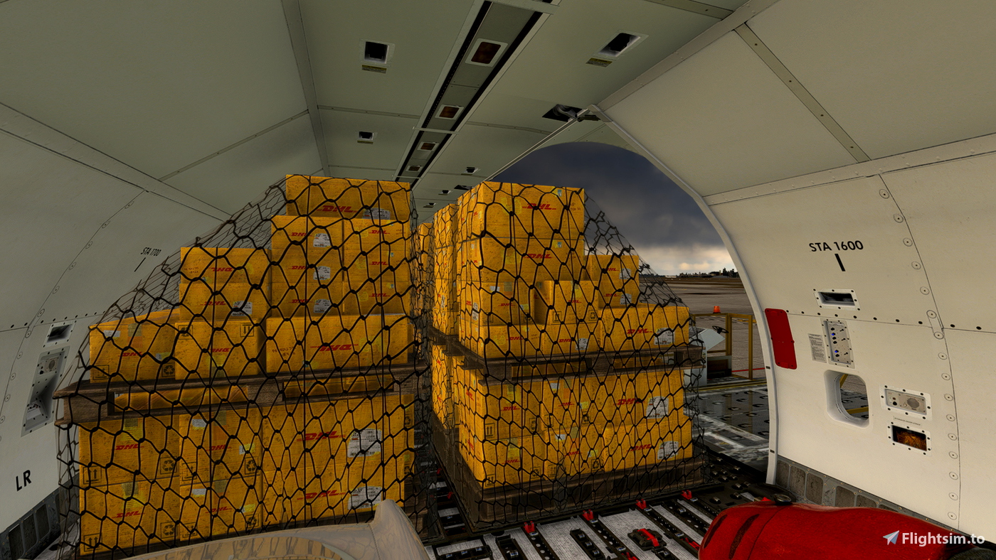 PMDG 777F Aerologic op DHL complete fleet for Microsoft Flight ...