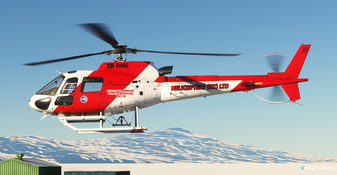 Antarctic Support Italian Expedition 1987/88 ZK-HND (Helicopters NZ LTD ...
