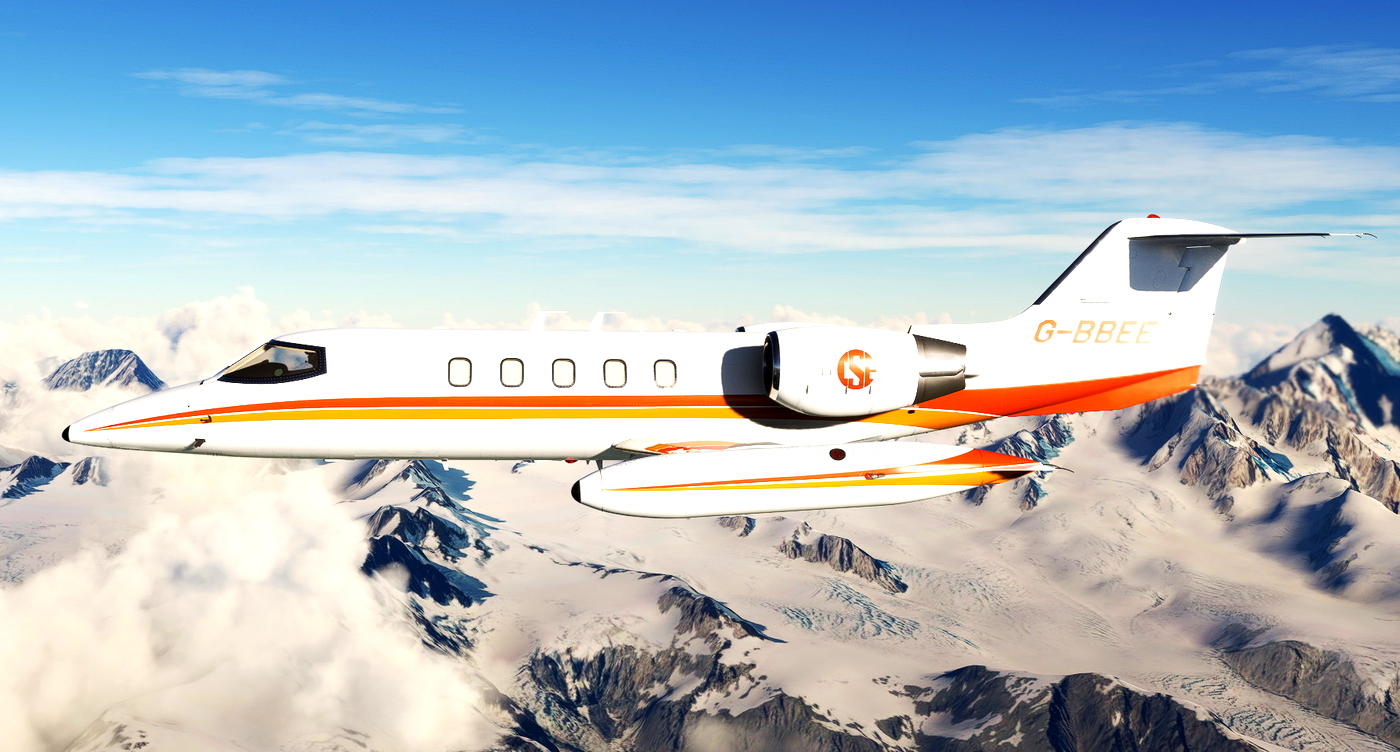 G-BBEE (CSE Aviation) | Flysimware LEARJET 35A [8K] for Microsoft ...
