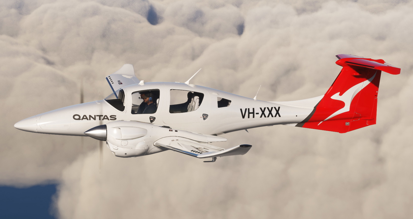 Qantas & Air New Zealand | Asobo Diamond DA62 [4K] for Microsoft Flight ...