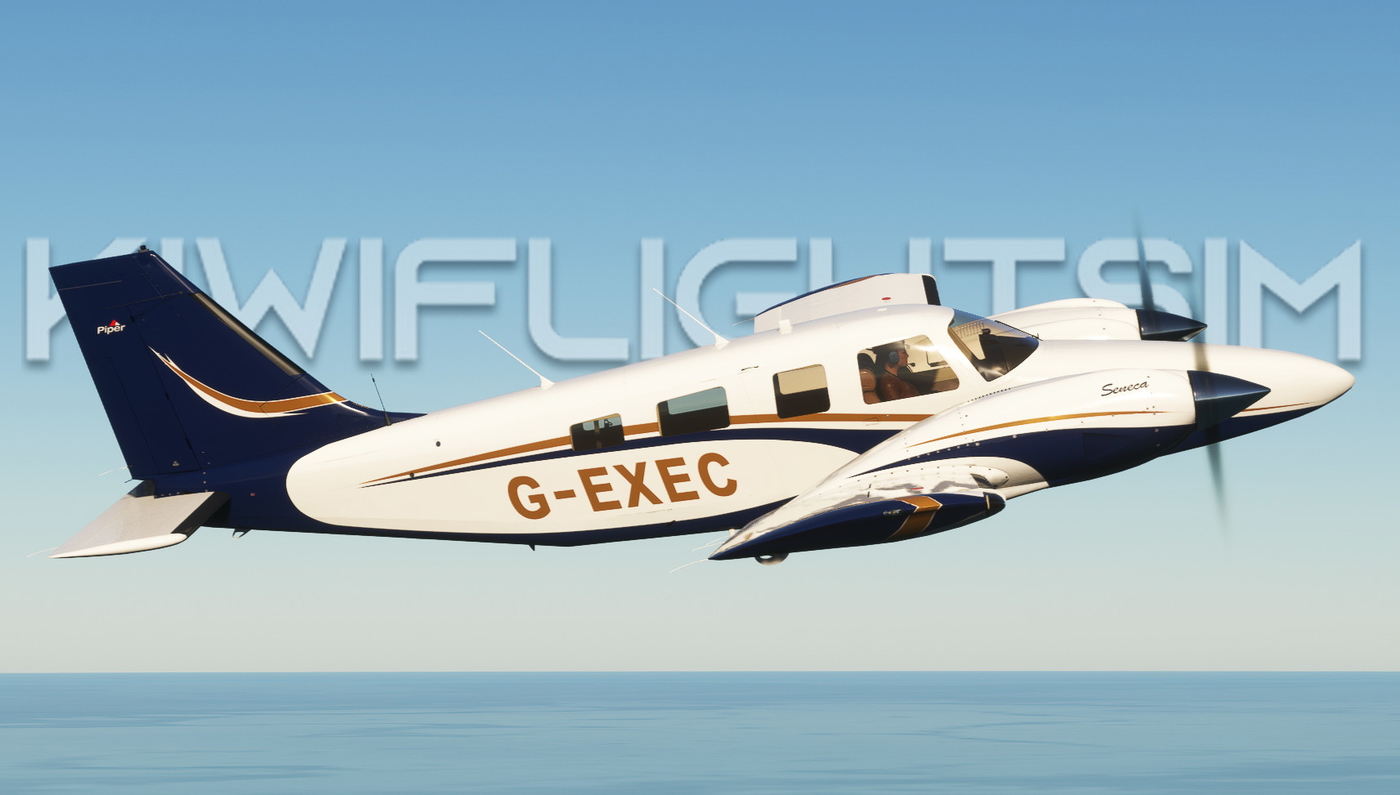 G-EXEC (Private) | Carenado Piper PA34T Seneca V [8K] for Microsoft ...