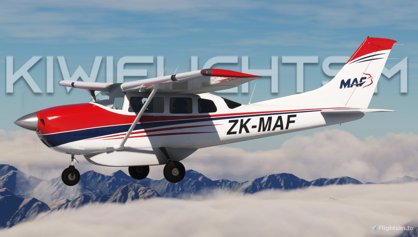 Mission Aviation Fellowship ZK-MAF | Freeware Cessna T206H for ...