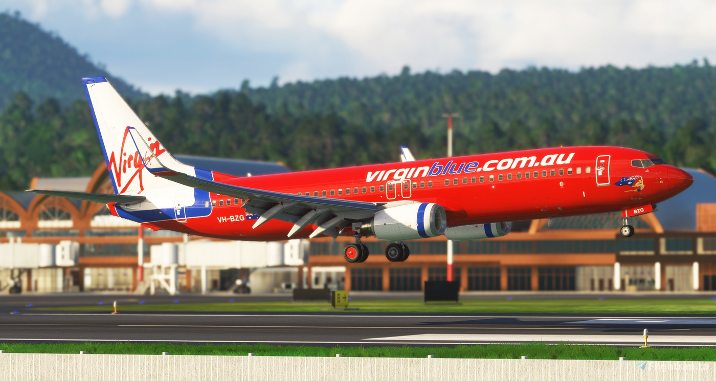 Virgin Blue (Australia) VH-VOB | VH-VOS | VH-BZG | PMDG 737-800 [4K ...