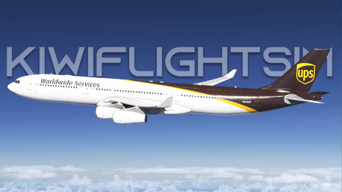 United Parcel Service (UPS) | iniBuilds A340-300 [4K] for Microsoft ...