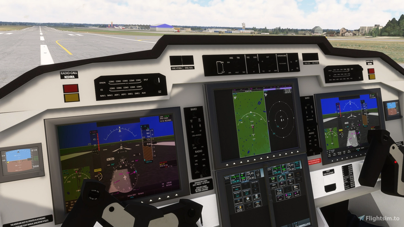 Jetpol P-24 Private Jet for Microsoft Flight Simulator | MSFS