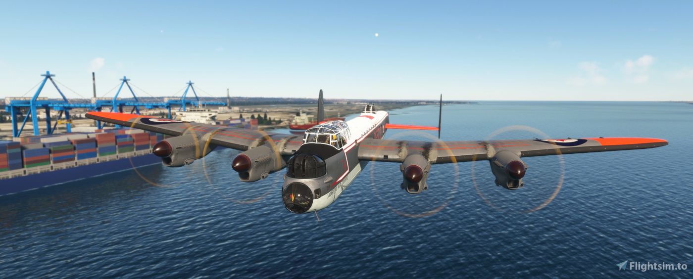 Avro Lancaster - RCAF FM104 for Microsoft Flight Simulator | MSFS