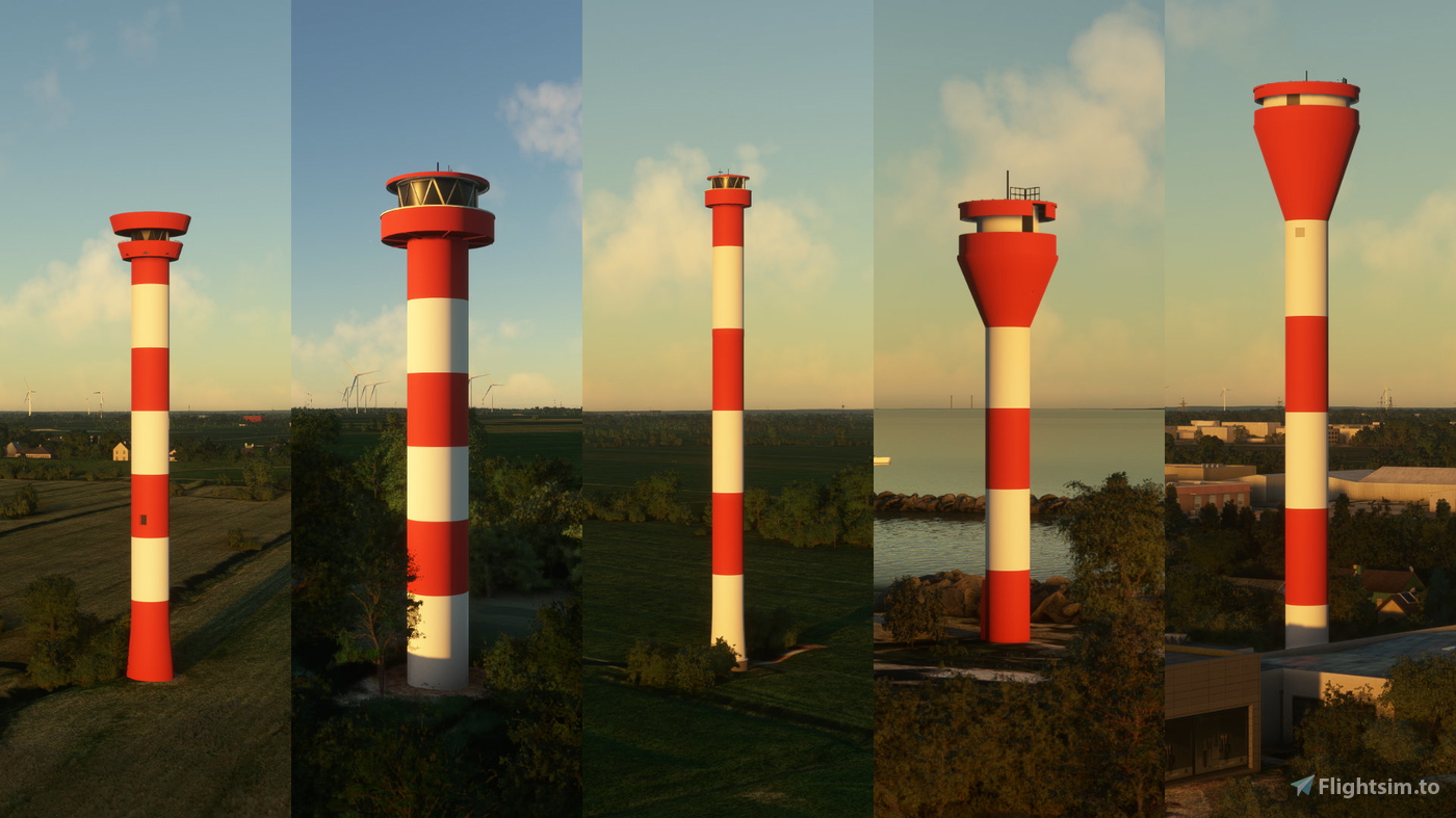 Brunsbüttel & many more Elbe Lighthouses (Pack) para Microsoft Flight ...