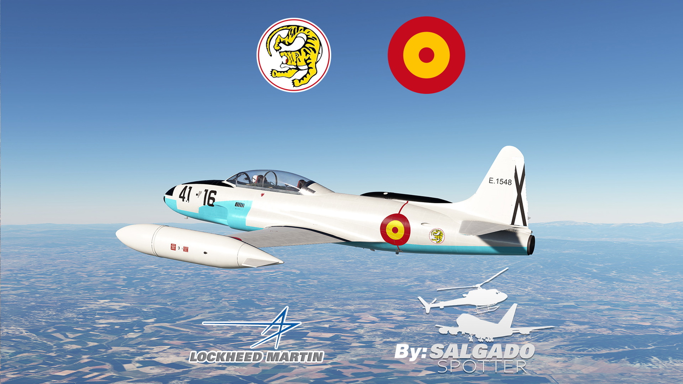 T-33 Ejercito del aire y del espacio. España E.1548 für Microsoft ...